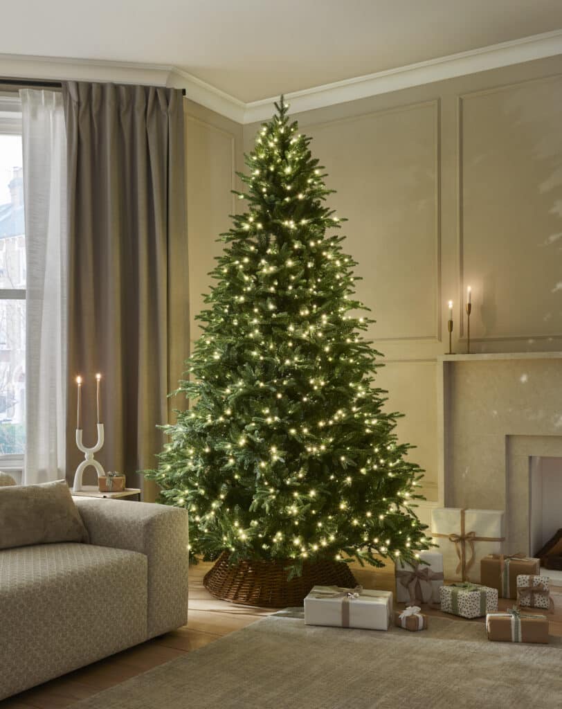 Christmas tree made of lights store